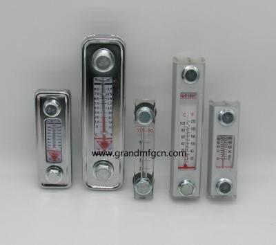 China aluminum hydraulic oil level indicator with level marks for Thin-wall container oil level gauge for sale