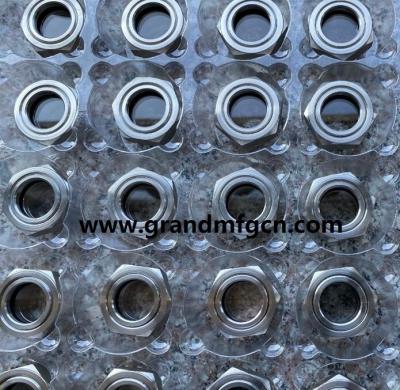 China M27x1.5 SS304 Oil Sight Window with Super Clear Glass for Industrial Equipment for sale