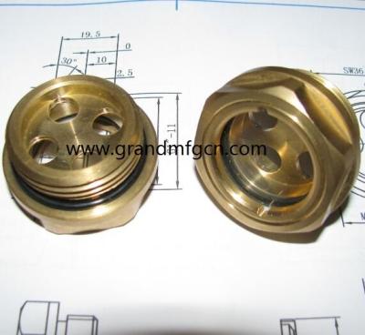 China Brass Oil Level Sight Glass Indicator G1/2 BSP Thread 5-10 Bar for Compressor Pump for sale