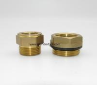 China Brass Oil Level Sight Glass 3/8 NPT Thread 5-10 Bar for Gearbox Compressor Pump for sale