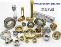 China Brass Sight Glass 1/2 NPT Thread Oil Level Gauge 5-10 Bar for Gearbox for sale