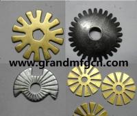 China Custom Metal Punching Parts Aluminum Stainless Steel 304 Brass OEM 2mm to 5mm Glass Thickness for sale