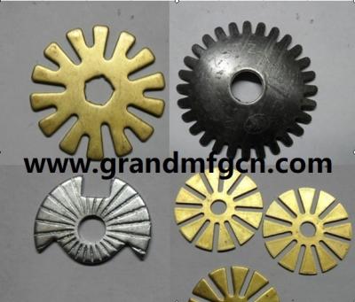China Custom Metal Punching Parts Brass Stainless Steel 304 OEM Steel Punching Part 5-10 Bar for sale