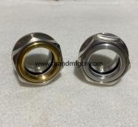 China Aluminum 6061 M22x1.5 Oil Sight Glass Level Gauge for Speed Reducer 10 Bar for sale