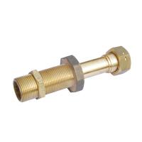China Custom Precision Brass Machined Parts CNC Turned Fittings with +/-0.01mm Tolerance for sale