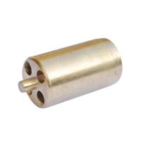 China Custom Precision Brass Machined Parts CNC Turned Fittings with +/-0.01mm Tolerance for sale