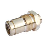 China Custom Precision Brass Machined Parts CNC Turned Fittings with +/-0.01mm Tolerance for sale