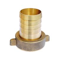 China Custom Precision Brass Machined Parts CNC Turned Fittings with +/-0.01mm Tolerance for sale
