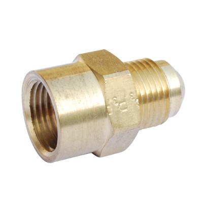 China Custom Precision Brass Machined Parts CNC Turned Elbow Thread Connectors 0.01mm Tolerance for sale