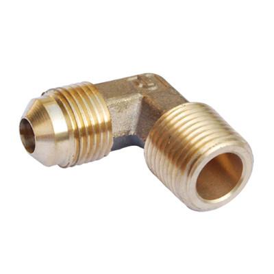 China Custom Precision Brass Machined Parts CNC Turned Fittings with +/-0.01mm Tolerance for sale