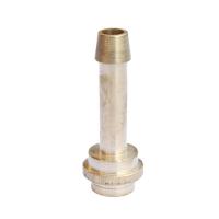 China Custom Precision Brass Machined Parts CNC Turned Elbow Thread Connectors 0.01mm Tolerance for sale