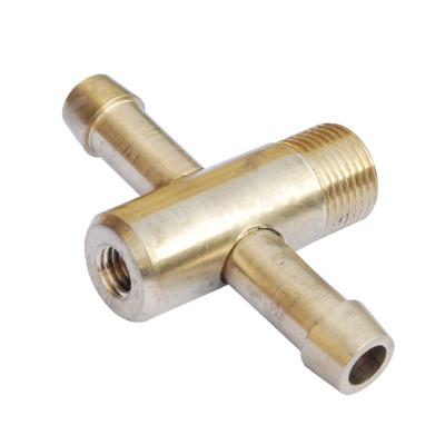 China Custom Precision Brass Machined Parts CNC Turned Components 0.01mm Tolerance for sale