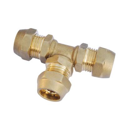 China Custom Precision Brass Machined Parts CNC Turned Fittings with +/-0.01mm Tolerance for sale