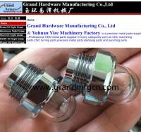 China Brass Oil Sight Glass M27x1.5 M33x1.5 Turbine Pump Liquid Level Indicator SS304 Reflector 5-10 Bar for sale