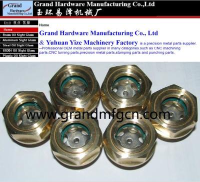 China Brass Oil Sight Gauge G3/8 BSP Bull's Eye Sight Glass Fluid Viewport 1/2 1 1-1/4 for sale