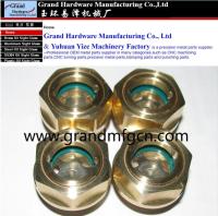 China Brass Oil Sight Glass Viewport 1/2 NPT Thread 2mm to 5mm Glass for Fuel Tank for sale