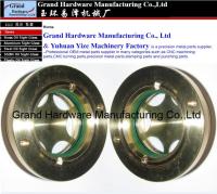 China Brass Oil Sight Gauge G3/8 BSP Bull's Eye Sight Glass Fluid Viewport 1/2 1 1-1/4 for sale