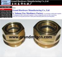China Brass Oil Level Sight Glass G3/4 BSP Thread for Vacuum Pump Compressor 5-10 Bar for sale