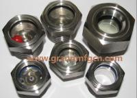 China SS304 Male Thread M27x1.5 Sight Glass Oil Window for Autoclave Reactor 5-120 Bar for sale