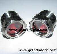 China Brass Stainless Steel Oil Sight Glass NPT Thread Level Gauge 5-10 Bar for sale