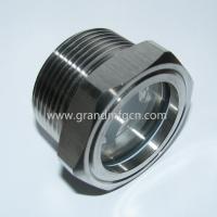 China Brass Stainless Steel Oil Sight Glass 1 NPT Thread for Vacuum Pump 5-10 Bar for sale