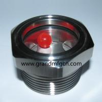 China Stainless Steel 316 Oil Sight Glass M42x1.5 M36x1.5 Thread with Hexagon Locking Nut 5-10 Bar for sale