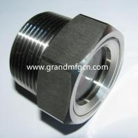 China Stainless Steel 316 Male NPT Thread Sight Glass 4Mpa Oil Level Gauge with Big Viewing Port for sale