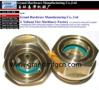 China Brass Aluminum Stainless Steel Oil Sight Glass Level Gauge BSP G3/8 G1/2 G3/4 5-10 Bar for sale