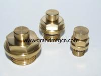 China Brass BSP Breather Vent Plug G3/8 G1/4 G1/8 0.15 Bar Milled Hex for Hydraulic Reservoir for sale