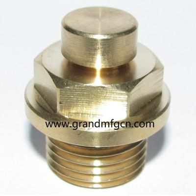 China Brass Breather Vent Plugs Air Release Valves NPT BSP Metric 3/8 1/2 3/4 1 Inch 0.15 Bar OEM for sale