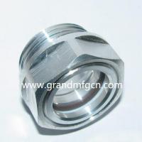 China Brass Aluminum SS304 Oil Level Sight Glass BSP G1/2 3/4 1 for Vacuum Pump Compressor 5-10 Bar for sale