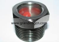 China Steel Fused Sight Window 1-1/2 BSP Male Thread with Natural Glass 260C 12MPa for sale