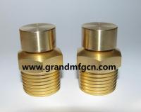 China NPT Brass Breather Vent Plug 1/8 to 1/2 Inch 0.2 Bar Air Release Valve for Speed Reducers for sale