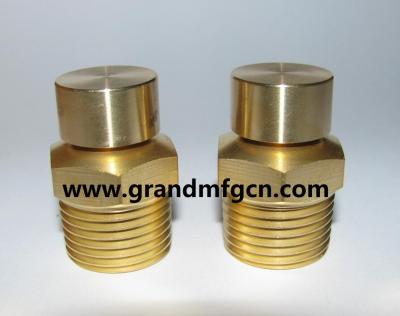 China NPT Brass Breather Vent Plug 1/8 to 1/2 Inch 0.2 Bar Air Release Valve for Speed Reducers for sale