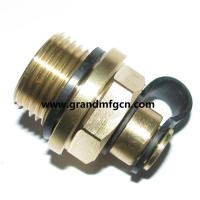 China NPT Brass Breather Vent Plug 1/8 to 1/2 Inch 0.2 Bar Air Release Valve for Speed Reducers for sale