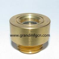 China Brass Oil Level Sight Glass 3/8 NPT Thread 5-10 Bar for Gearbox Compressor Pump for sale