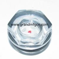 China Plastic PMMA Oil Level Sight Glass G Thread 1/4 to 2 Inch 1-5 Bar Pressure Range for sale