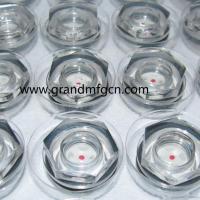 China Plastic PMMA Oil Level Sight Glass G Thread 1/4 to 2 Inch 1-5 Bar Pressure Range for sale