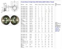 China Brass Oil Level Sight Glass 3/8 NPT Thread Hex Screw In Window Indicator 5-10 Bar for sale