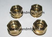 China M18x1.5 Brass Oil Sight Glass Indicator with 5-10 Bar Pressure Range for Fuel Tanks for sale
