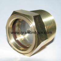 China Brass Oil Level Sight Glass Gauge NPT 1/2 3/4 1 Inch Heavy Duty Radiator Pump Plug for sale