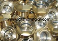 China Brass Oil Level Sight Glass Indicator 3/8 1/2 Inch NPT Thread Hex Screw-in 5-10 Bar for sale