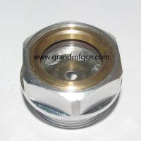China Aluminum Oil Level Sight Glass Gauge Plug BSP G1/4 Male Thread 5-50 Bar for Gearbox Compressor for sale
