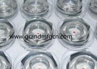 China PPMA Plastic Hex Oil Level Sight Glass BSP Thread G1/2 G3/4 G1 G1 1/4 G1 1/2 for Air Compressors for sale