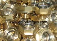 China Brass Oil Level Gauge 3/8 3/4 NPT Thread Dome Sight Glass Indicator 5-10 Bar for sale