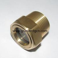 China Brass Oil Level Sight Glass G1/2 G3/4 G1 with SS304 Reflector 5-10 Bar for sale
