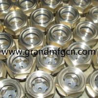 China Brass Oil Level Sight Glass M27x1.5 M33x1.5 Male Thread Air Compressor Hex Domed Shape Indicator 5-10 Bar for sale