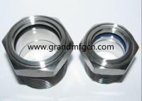 China Stainless Steel 304 Sight Glass 3/4 NPT BSP Thread Liquid Flow Indicator 5-10 Bar for sale