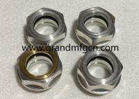 China Brass Aluminum Stainless Steel Oil Sight Glass G3/8 G1/2 G3/4 5-10 Bar Level Indicator for sale