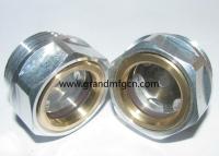 China Brass Aluminum Stainless Steel Oil Sight Glass G3/8 G1/2 G3/4 5-10 Bar Level Indicator for sale